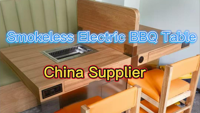 Smokeless Electric BBQ Table: Elevate Your Restaurant!